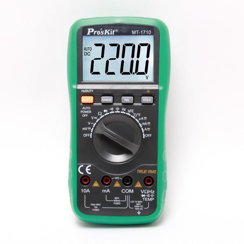Digital Multimeter Pro'sKit MT-1710 - All Spares