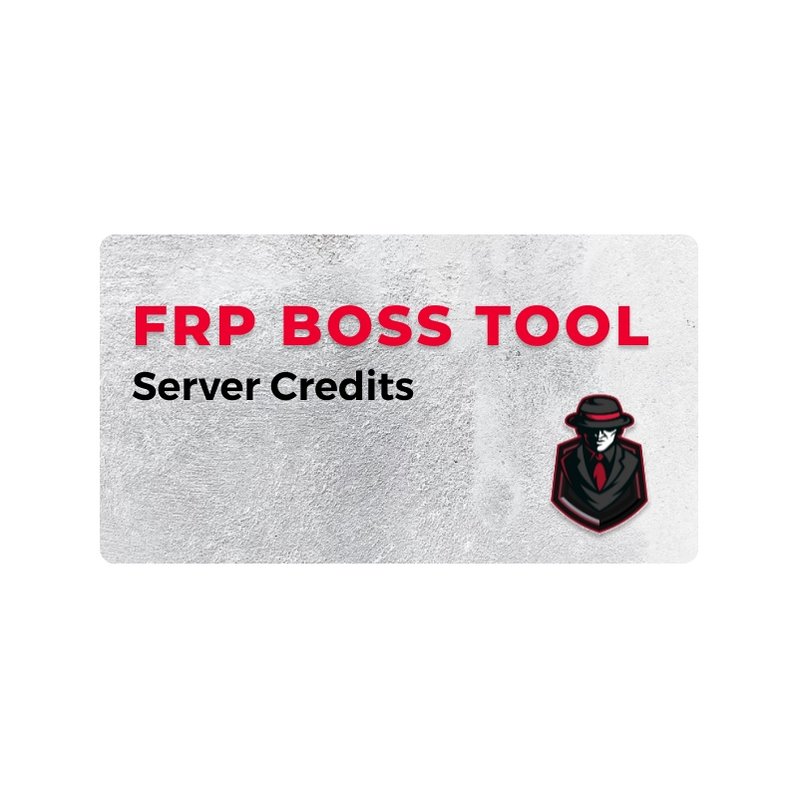 FRP Boss Tool Server Credits - GsmServer